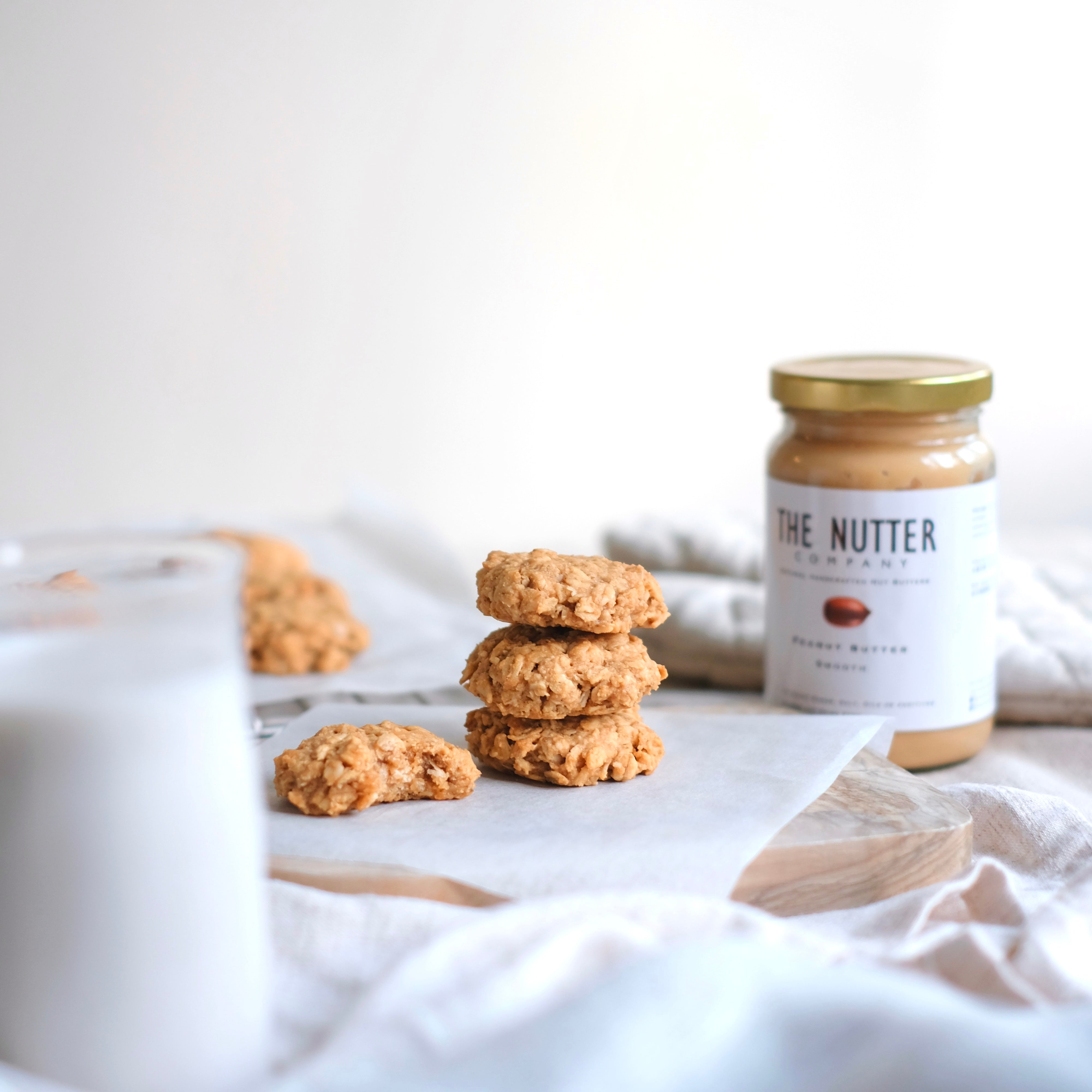 NUT BUTTER OATMEAL COOKIES 果仁醬燕麥曲奇 – The Nutter Company